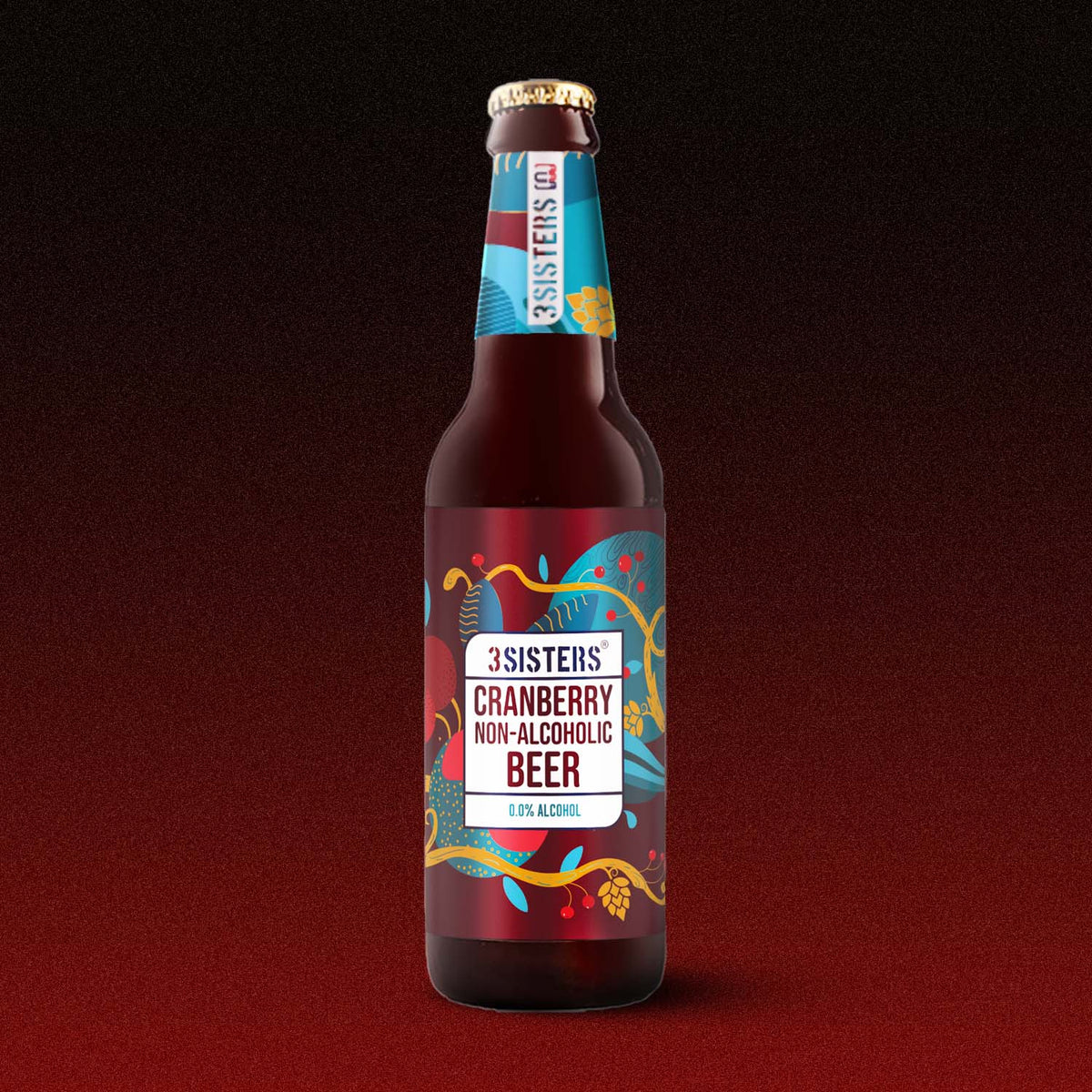 3Sisters Non-alcoholic Beer - Cranberry – 3SistersDrinks