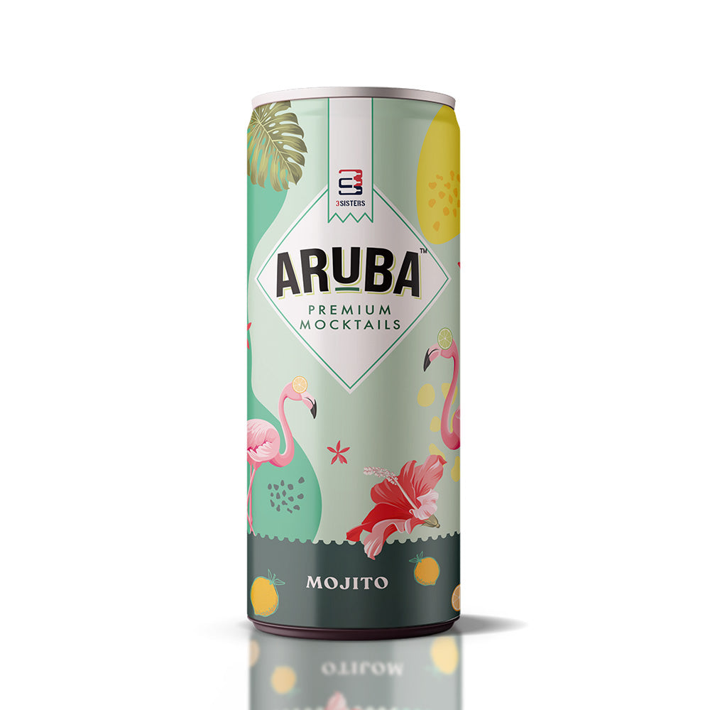 Aruba - Mojito Mocktail (12 Cans) – 3SistersDrinks